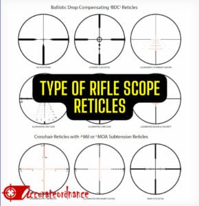 All You Need To Know : Types of Scope Reticles - Accurateordnance